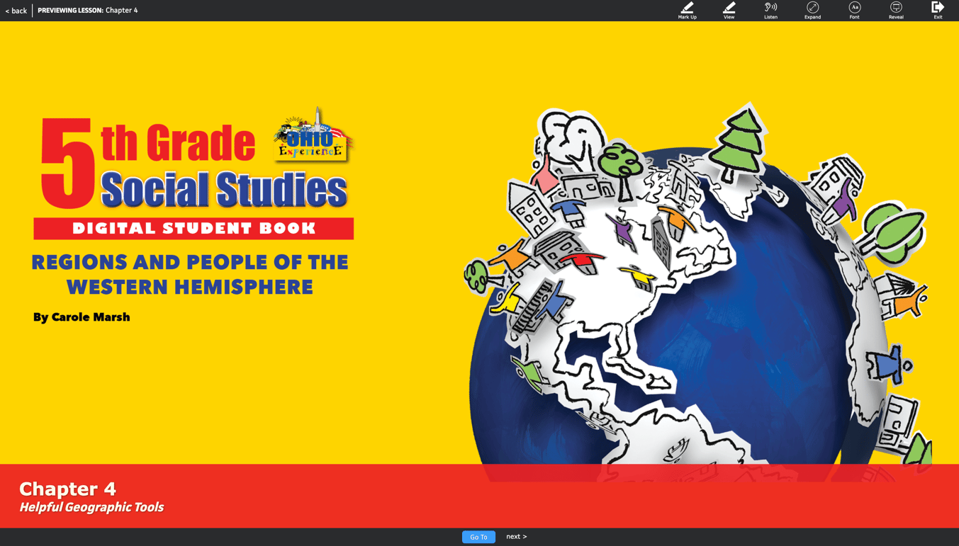 An Overview of the Interactive Digital Student Book