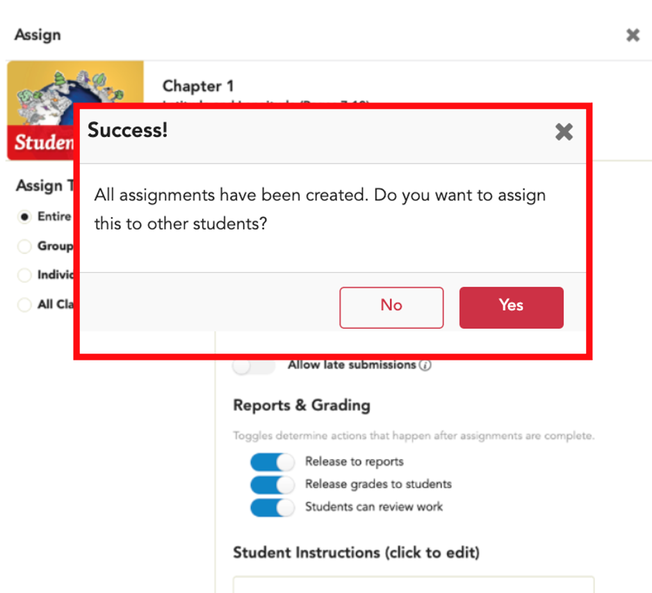 How to Make an Assignment