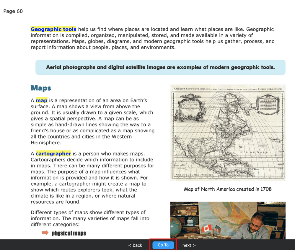 An Overview of the Interactive Digital Student Book