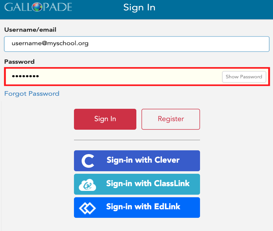 How to Sign In to Gallopade Online